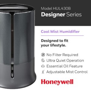 Honeywell Designer Series Cool Mist Humidifier, Black