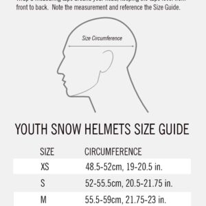 Giro Crue MIPS Youth Snow Helmet - Matte Black - Size S (52-55.5 cm)