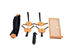 genuine shark ion robot full replenishment kit - rvfrk700 - includes includes four side brushes, one main brushroll, one filter, and one cleaning tool.