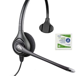 Plantronics HW251N SupraPlus Wideband Headset (64338-31) (Renewed)