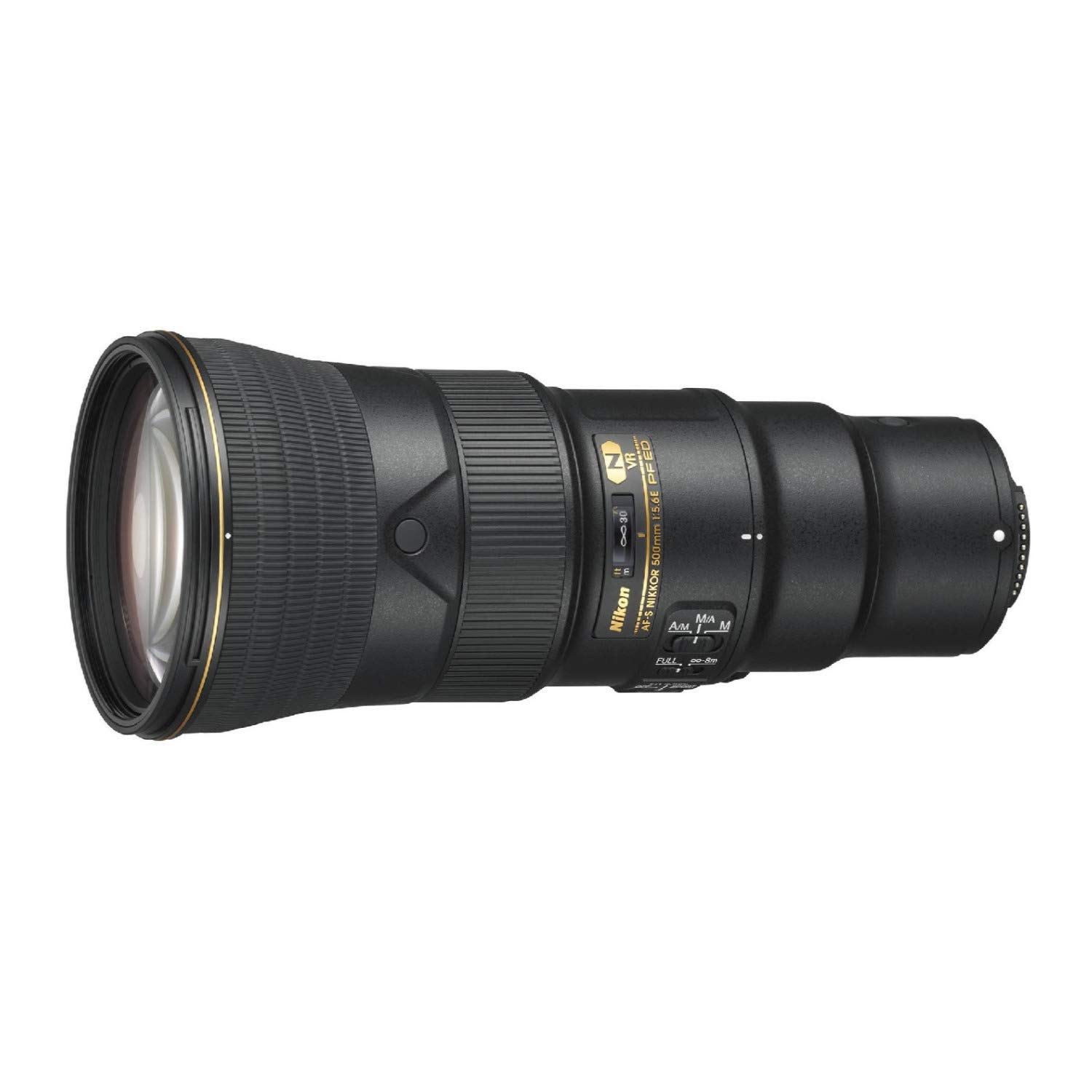 Nikon AF-S NIKKOR 500mm F/5.6E Pf ED VR Super-Telephoto Lens Black