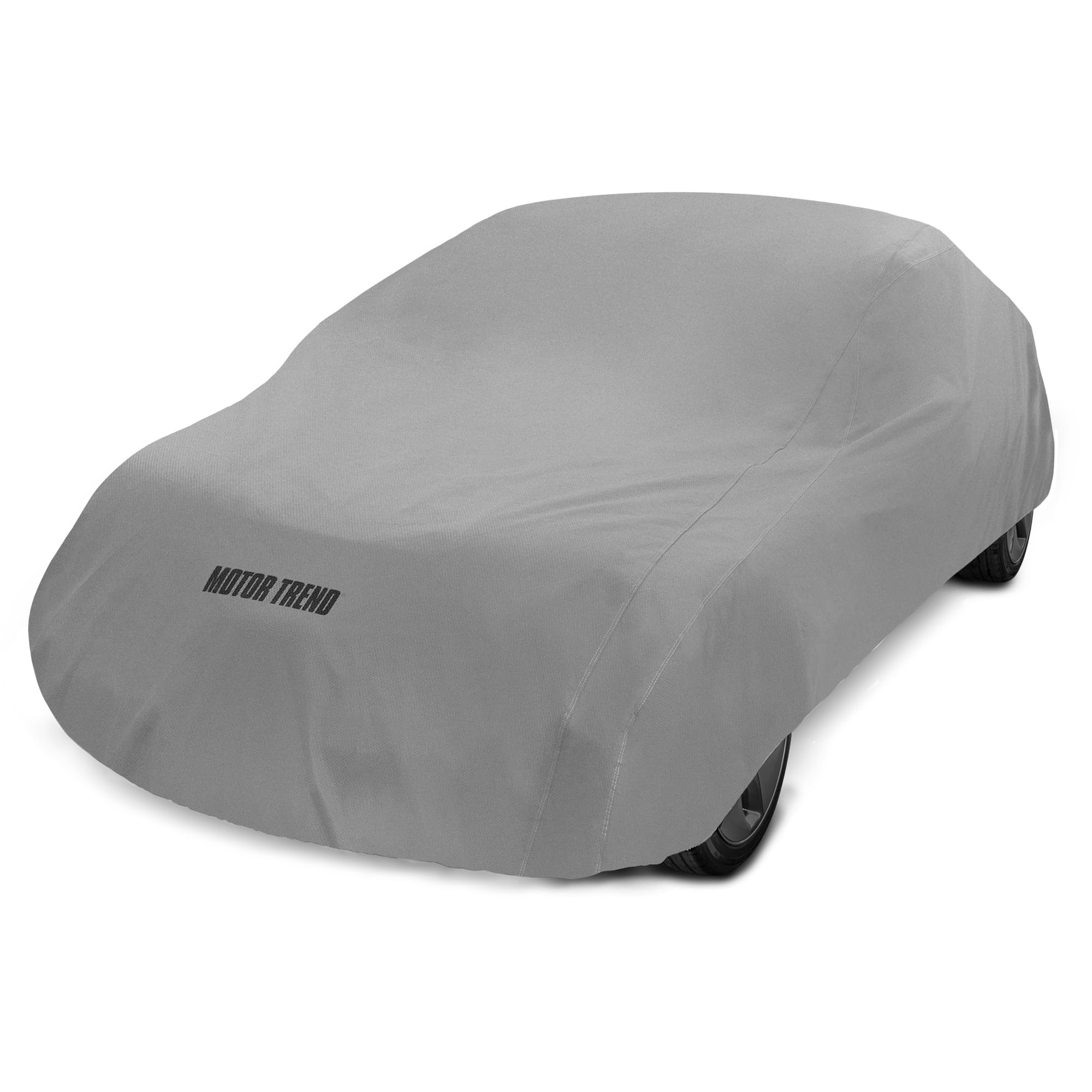 Motor Trend 4-Layer 4-Season Waterproof Car Cover All Weather Water-proof Outdoor UV Protection for Heavy Duty Use Full Cover for Cars Up to 210"