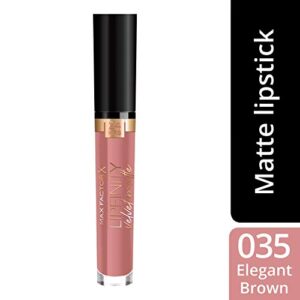 Max Factor Lipfinity Velvet Matte 035 Elegant brown