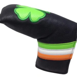 ReadyGOLF Irish Shamrock Embroidered Putter Cover Blade