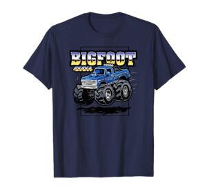 bigfoot 4x4x4 cartoon truck (color options 1) t-shirt