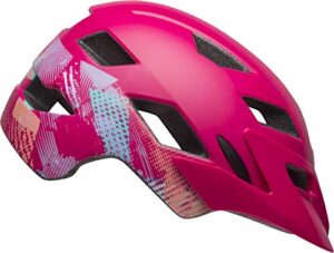 bell sidetrack youth bike helmet - gnarly matte berry - uy (50–57 cm)