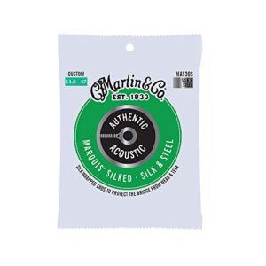 martin authentic acoustic guitar strings - marquis silked