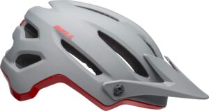 bell 4forty mips adult mountain bike helmet - matte dark gray/crimson (2023), small (52-56 cm)