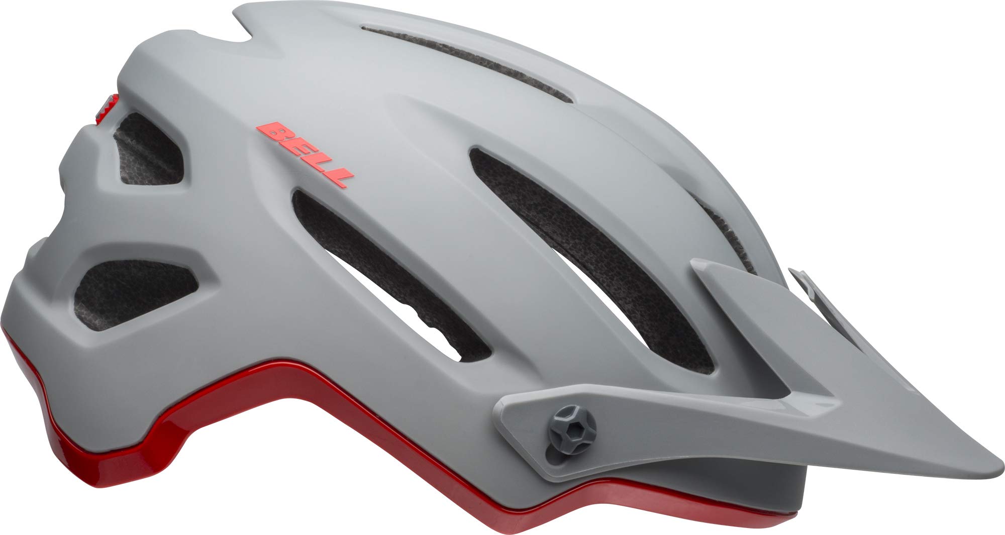 BELL 4Forty Mips Adult Mountain Bike Helmet - Matte Dark Gray/Crimson (2023), Small (52-56 cm)