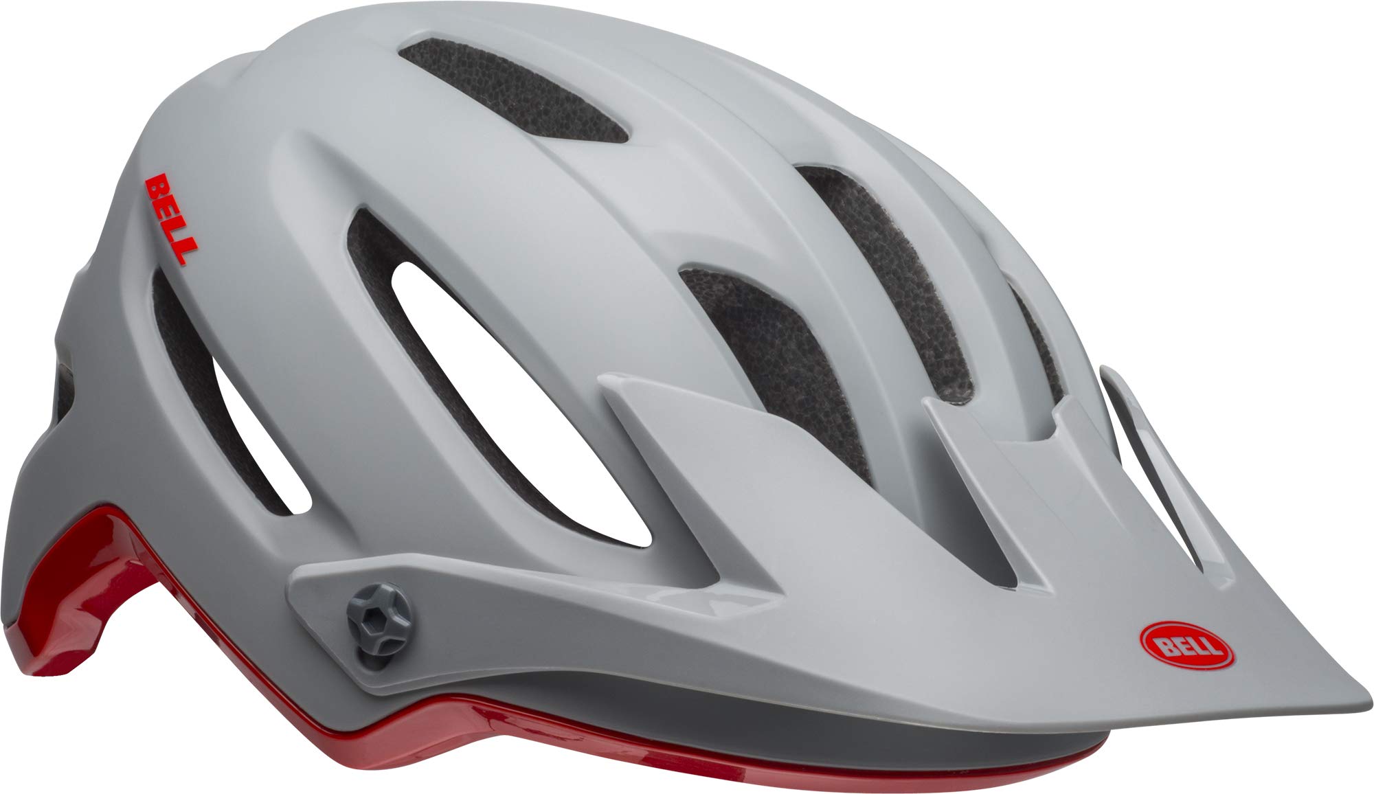 BELL 4Forty Mips Adult Mountain Bike Helmet - Matte Dark Gray/Crimson (2023), Small (52-56 cm)