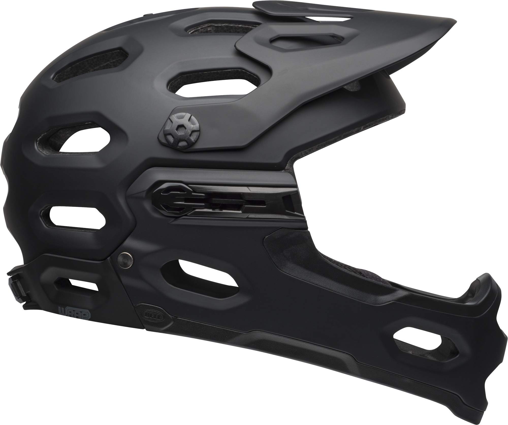 Bell Super 3R MIPS Adult Mountain Bike Helmet - Matte Black/Gray (2022), Medium (55-59 cm)