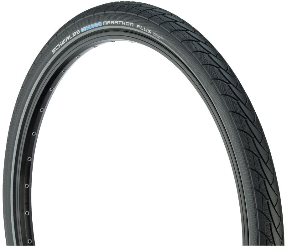 Schwalbe Marathon Plus Tire - 700 x 28, Clincher, Wire, Black/Reflective, Performance Line