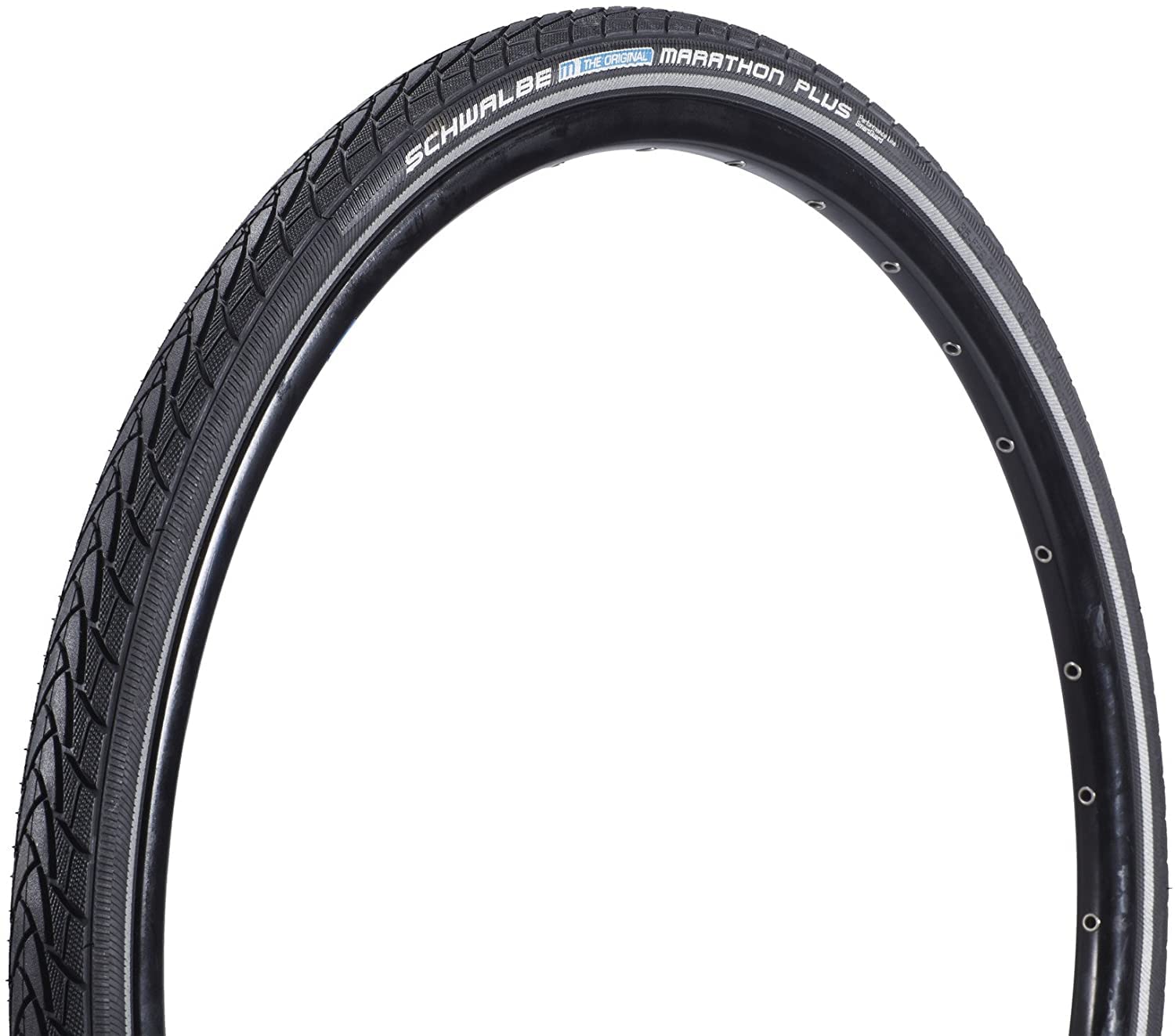 Schwalbe Marathon Plus Tire - 700 x 28, Clincher, Wire, Black/Reflective, Performance Line