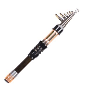 1.3M/1.5M/1.8M/2.1M/2.4M Fishing Rod Carbon Telescopic Fishing Rod Mini Portable Fishing Rod Sea Pole for Adults Kids Outdoor Sport Travel Freshwater Saltwater Fishing (1.3M)