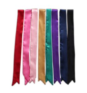 uainhrt 4pcs/5pcs/6pcs/7pcs/8pcs bag handbag handle ribbon scarf hair head band neck scarf fashion gifts (u8082)