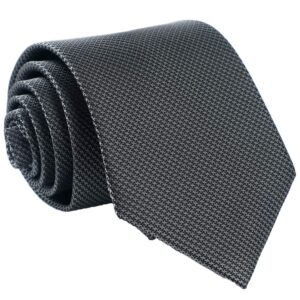 fortunatever mens solid neckties,gray ties for men+gift box,58"×3.35"