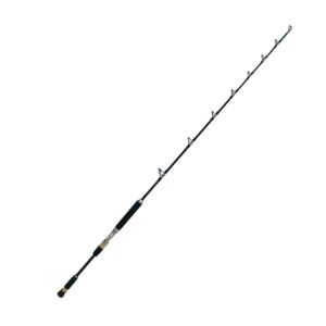 eatmytackle amberjack king jigging rod | saltwater fishing rod (20-40lb. moderate/fast action, 2pc)