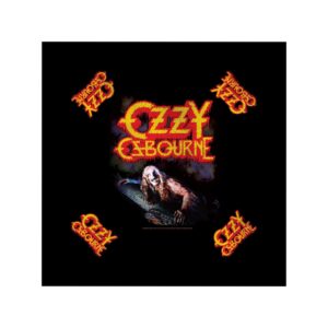 ozzy osbourne bark at the moon bandana apparel metal head band art head kerchief