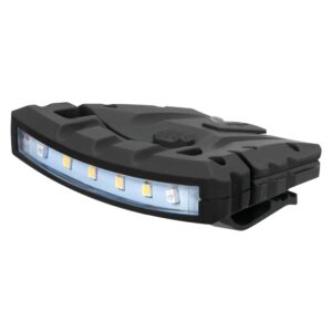 performance tool w2336 led hat clip light for hands-free illumination with rechargeable battery and adjustable head