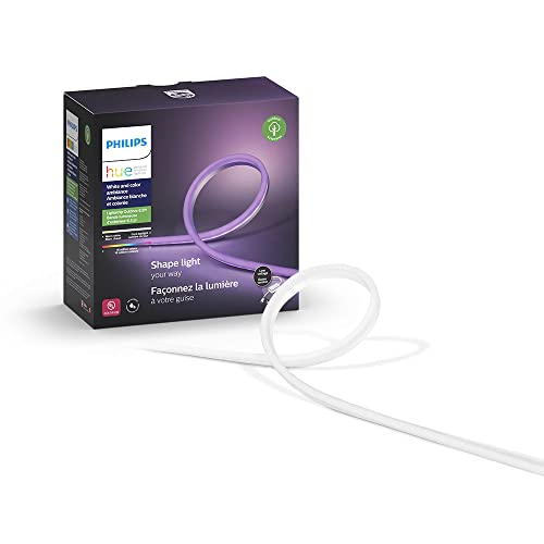 Philips Hue White & Color Ambiance Outdoor LightStrip 2m/7ft (Requires Hue Hub, Works with Amazon Alexa, Apple HomeKit, and Google Assistant)