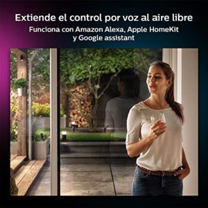 Philips Hue White & Color Ambiance Outdoor LightStrip 2m/7ft (Requires Hue Hub, Works with Amazon Alexa, Apple HomeKit, and Google Assistant)