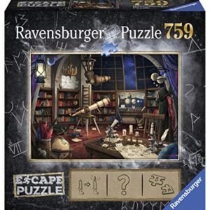 Ravensburger Escape Puzzle - Space Observatory 759 Piece Jigsaw | Unique Escape Room Experience | Perfect for Kids and Adults Aged 12 and Up | FSC Certified Materials | 27'' x 20'' Size