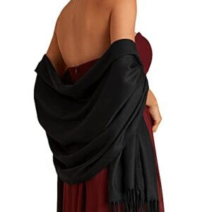 FURTALK Women's Pashmina Shawls and Wraps for Evening Dress Long Scarf Wedding Bride Bridesmaid Shawl Gifts