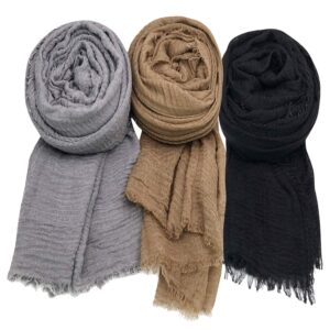 women scarf shawl for all season 3pcs scarve wrap scarve a.