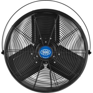 global industrial 18" outdoor rated workstation fan with yoke mount, 1/3 hp, 120v