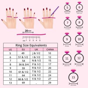 Shop LC Purple Amethyst Promise Engagement Rings for Women 14K Rose Gold Plated 925 Sterling Silver Wedding Jewelry for Bride Ct 1.11 Size 8 Birthday Gifts for Women