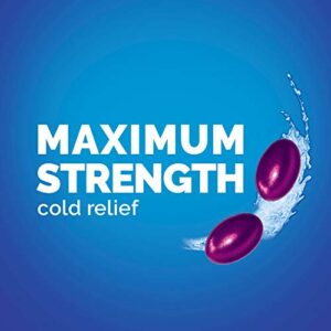 Alka-seltzer Plus Cold & Flu, Power Max Cold and Flu Medicine, Day, For Adults with Pain Reliver/Fever Reducer, Cough Suppressant, Nasal Decongestant, 24 count