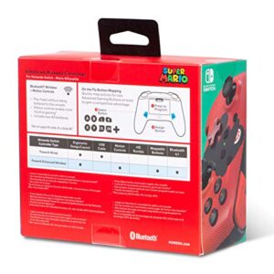 PowerA Enhanced Wireless Controller for Nintendo Switch - Mario Silhouette