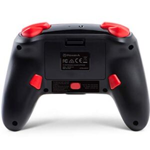 PowerA Enhanced Wireless Controller for Nintendo Switch - Mario Silhouette