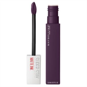 maybelline new york superstay matte ink, liquid lipstick, city edition, originator, 0.17 ounce