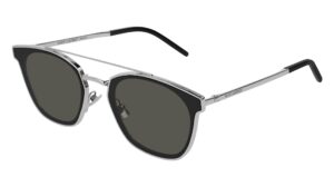 saint laurent sl 28 metal silver/grey one size