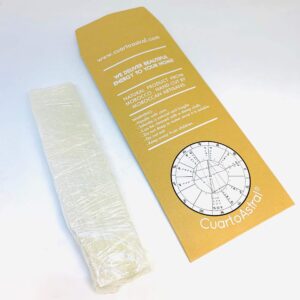 Selenite Crystal Stick by CuartoAstral 7-8.5" long 1-2" wide white healing stone strong protection power │ Selenite Crystal packaged ready for gift │ Selenite Stick charging plate for other crystals