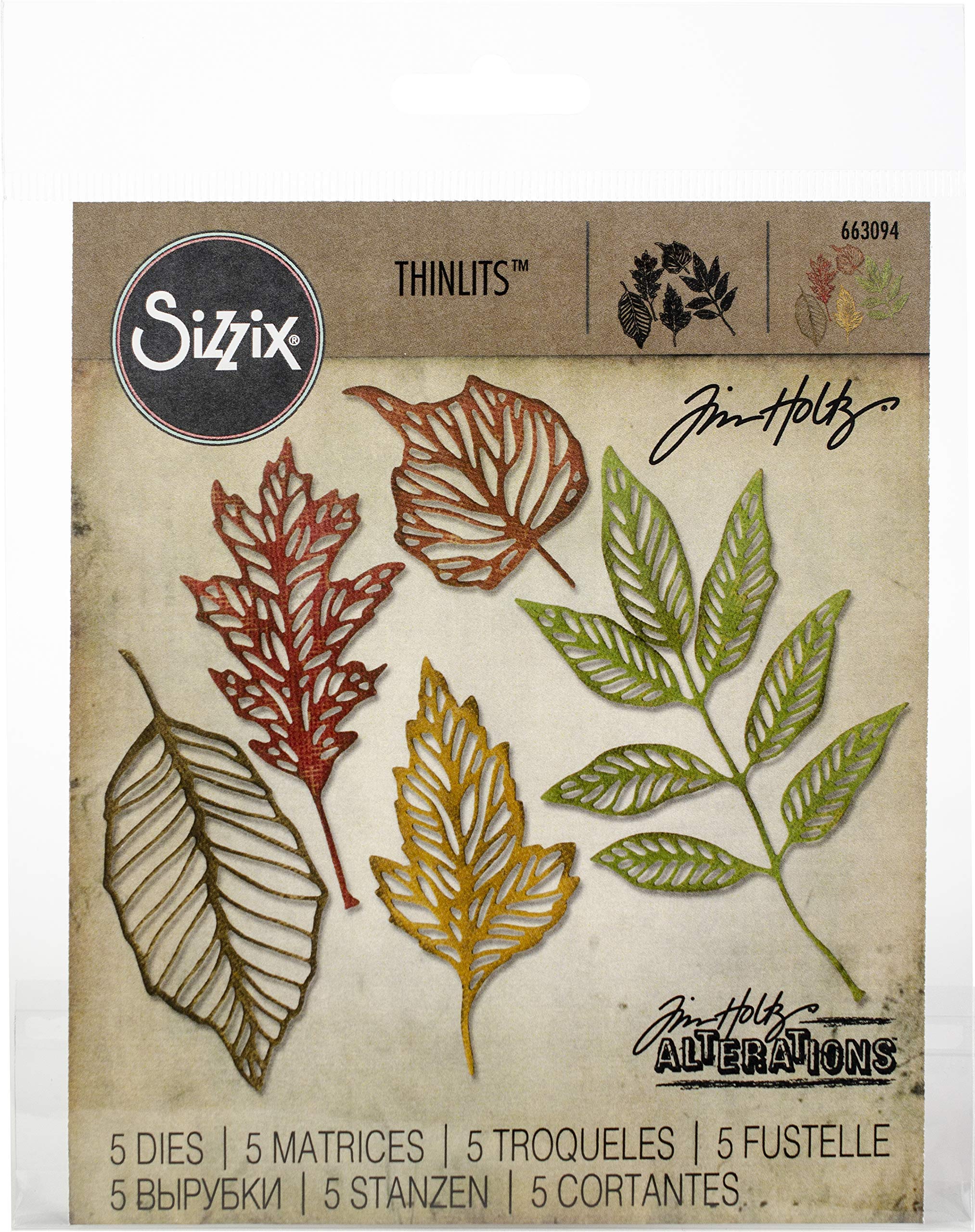 Sizzix TH Thinlits Skeleton Leaves, None