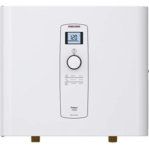 stiebel eltron tankless water heater - tempra 20 trend – electric, on demand hot water, eco, white