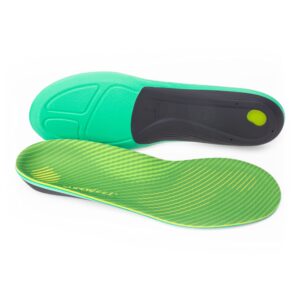 superfeet run comfort - carbon fiber orthotic shoe insoles - high arch support for running shoes - 13.5-15 men / 14.5-16 women