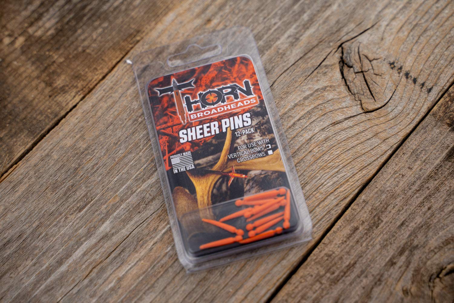 Thorn Archery Sheer Pins Compound Orange 12 pk.