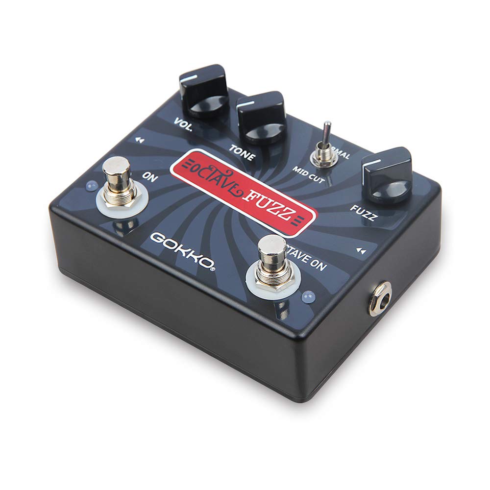 GOKKO AUDIO GK-31 OCTAVE FUZZ Overdrive Guitar Effects Pedal