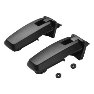 rear window hinge set liftgate glass hinge right & left | replacement for 2008-2012 ford escape 2008-2011 mercury mariner mazda tribute | replaces# 8l8z78420a68c, 8l8z78420a68d