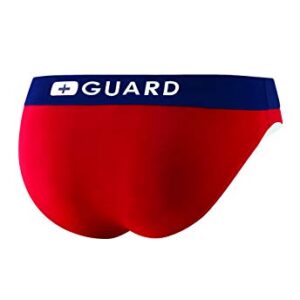 Speedo Women's Guard Swimsuit Bottom Endurance Hipster , Us Red, Large