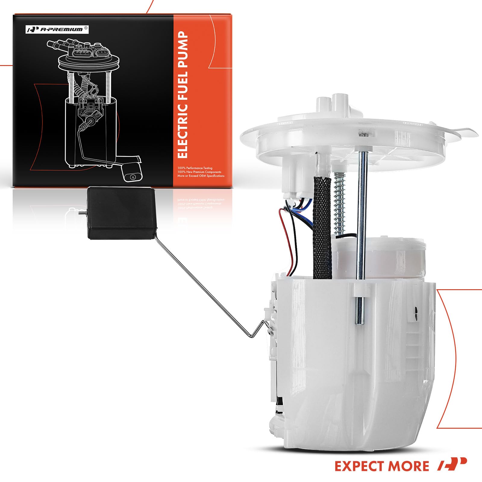 A-Premium Electric Fuel Pump Module Assembly with Sending Unit Compatible with Ford Fusion 2010-2012 & Lincoln MKZ 2011-2012 & Mercury Milan 2010-2011, L4 2.5L, Gas