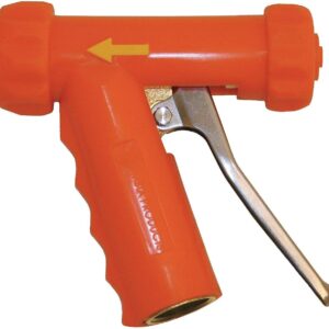 Water Nozzle, Indust Spray, Safety Orange