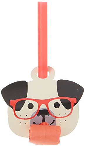 Creative Converting Dog Party Noise Maker, 1x2.55x5.25inc, Multicolor