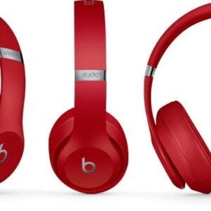 Beats Studio3 Wireless Headphones - Red (Renewed)