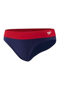 speedo women's guard swimsuit bottom endurance hipster speedo navy, large