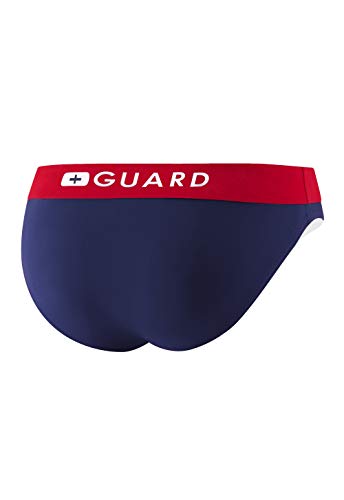 Speedo Women's Guard Swimsuit Bottom Endurance Hipster Speedo Navy, Large