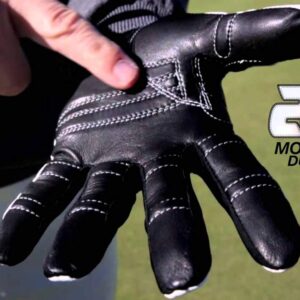 New Improved 2X Long Lasting Bionic RelaxGrip Golf Glove with Patented Double-Row Finger Grip System (Men's Cadet ML, Worn on Left Hand)